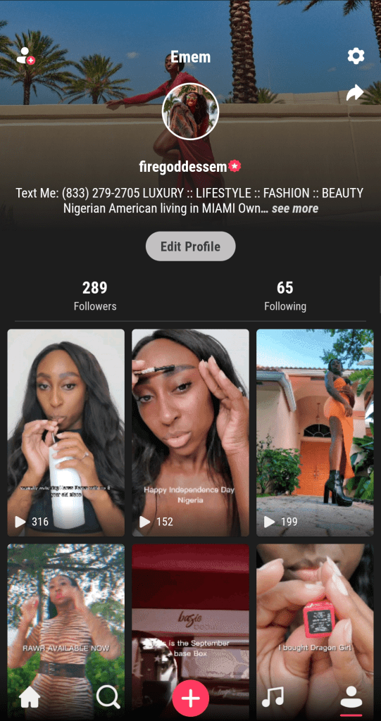 I'm officially a Triller Partner! - Fire Goddess Em